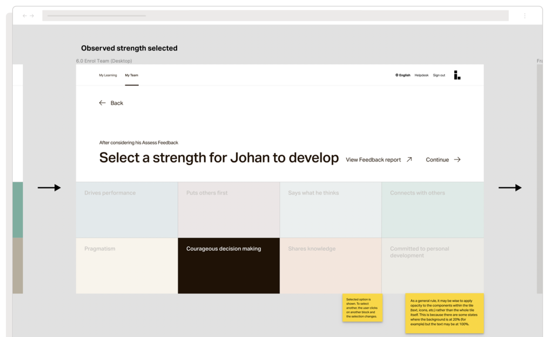 iLearn platform - Browser London